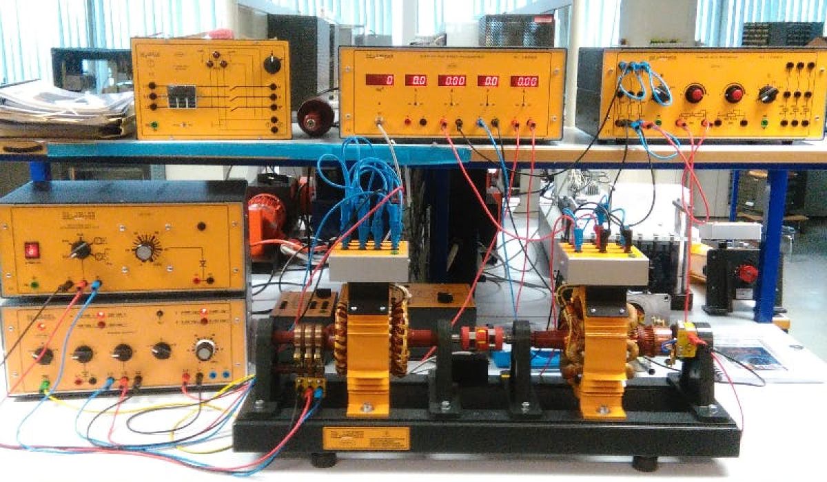 SUPSI - ELECTRICAL MACHINES - De Lorenzo Training & Didactical Equipment