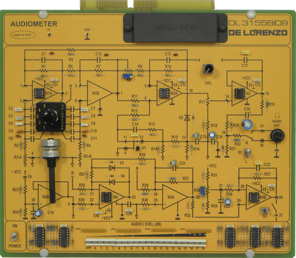 AUDIOMETER - De Lorenzo Training & Didactical Equipment