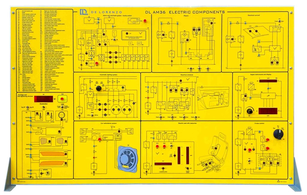 COMPONENTI ELETTRICI - De Lorenzo Training & Didactical Equipment