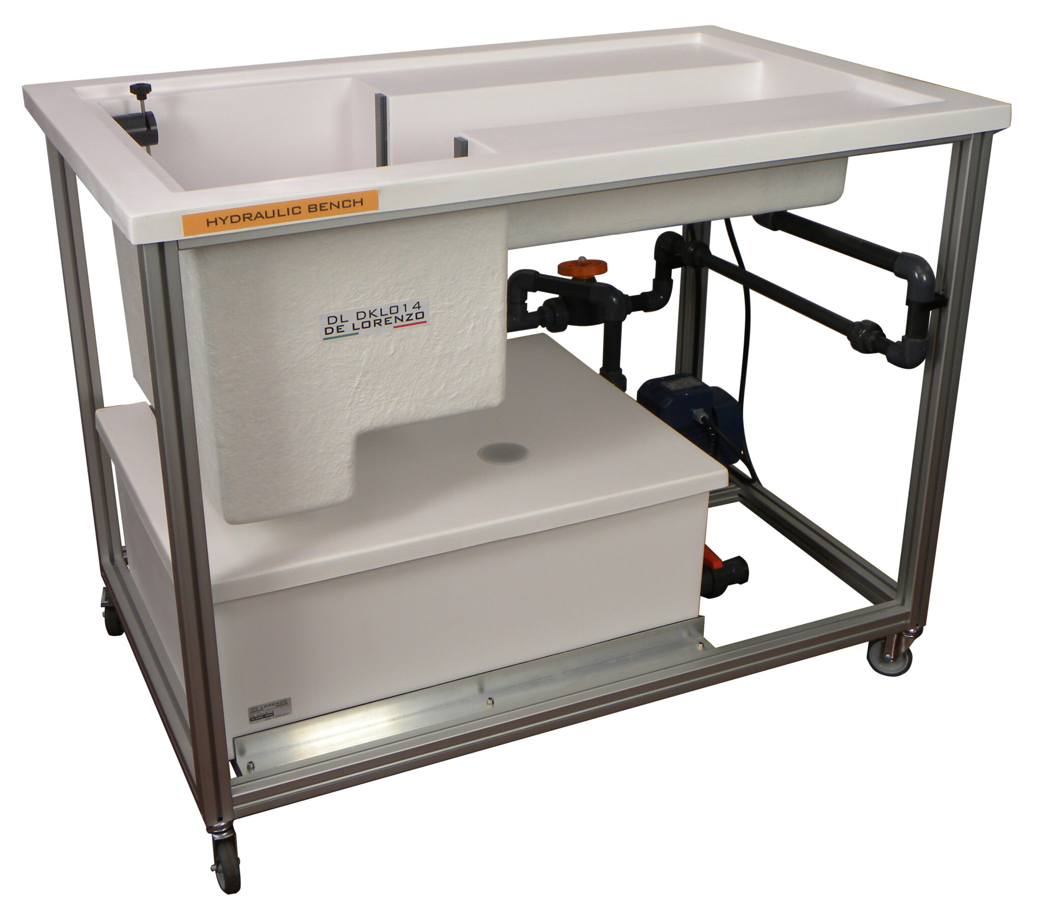 HYDRAULIC BENCH - De Lorenzo Training & Didactical Equipment