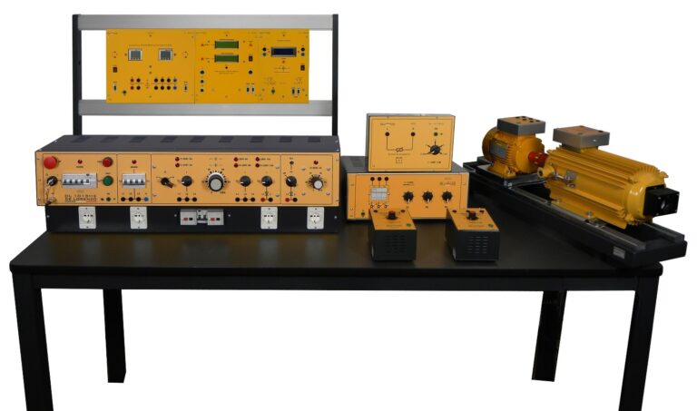 ELECTRIC MACHINES LABORATORY(0,3 kW) - De Lorenzo Training & Didactical ...