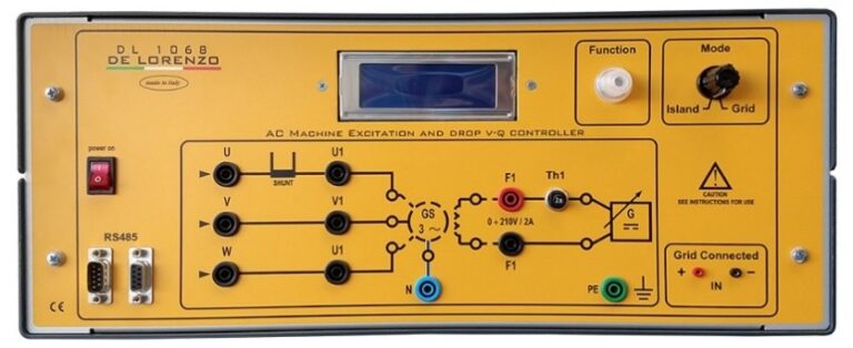 AC MACHINE EXCITATION AND DROOP V-Q CONTROLLER - De Lorenzo Training ...