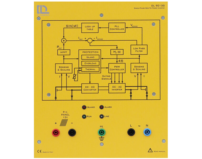 INVERTER GRID - De Lorenzo Training & Didactical Equipment